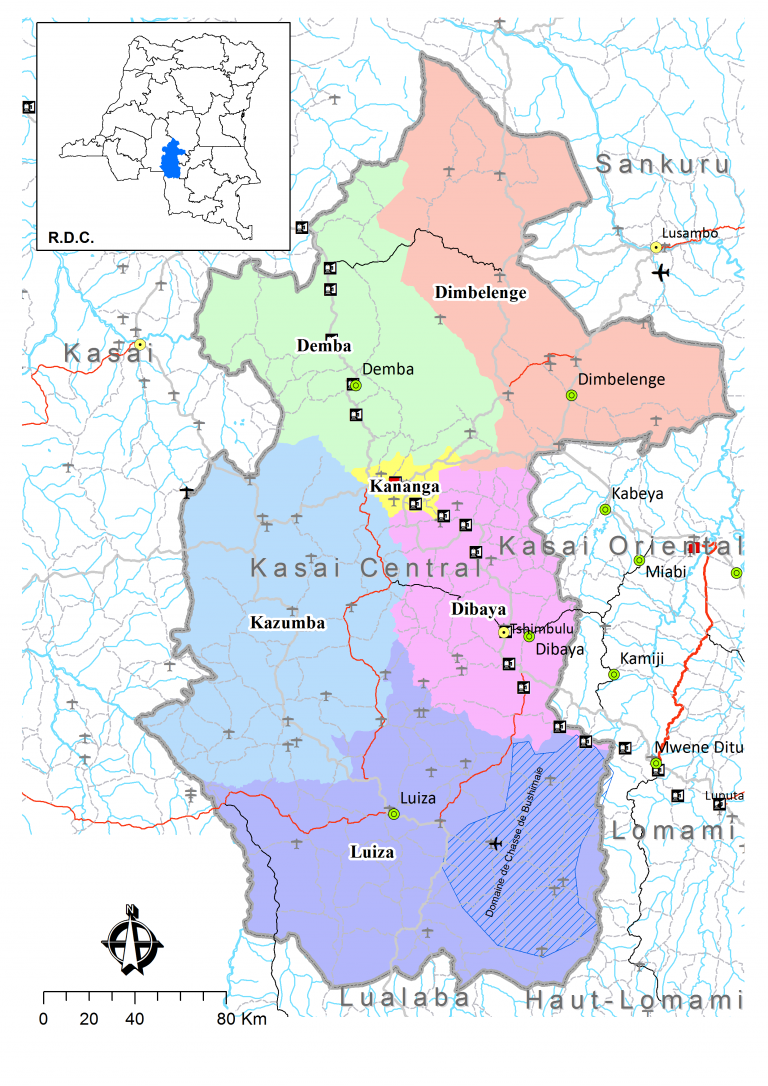 Présentation de la province du Kasaï-Central – Congo Profond