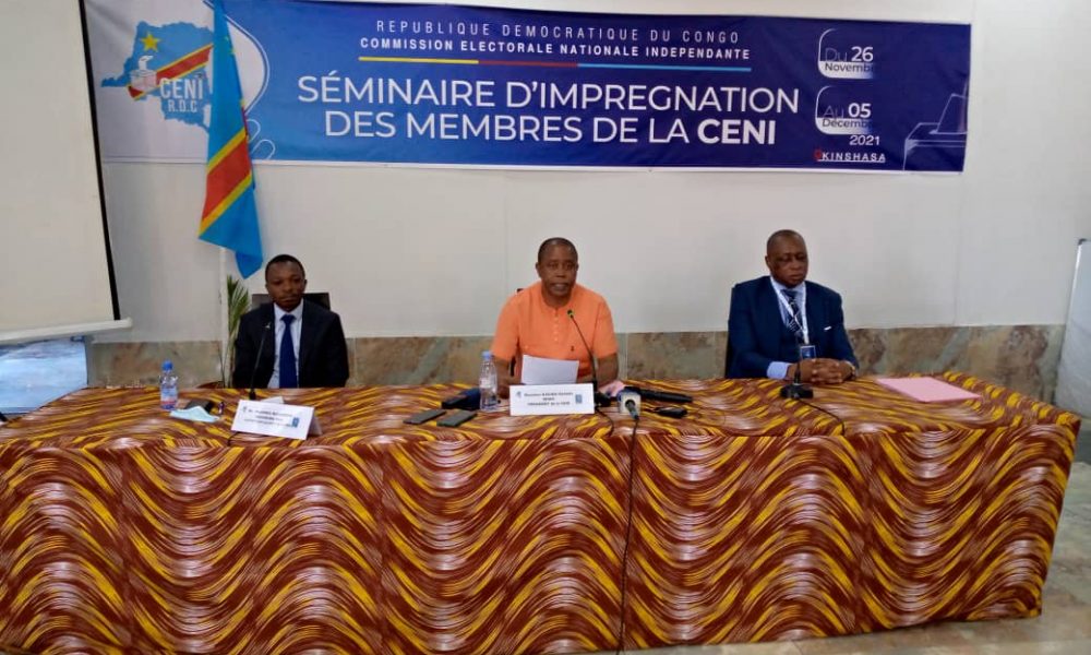 CENI : Kadima attend des résultats des membres après le séminaire d ...