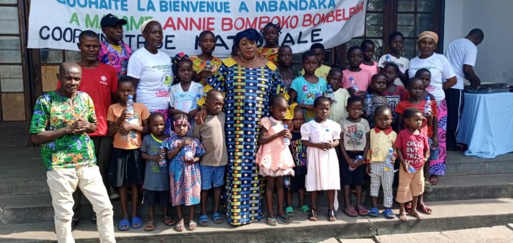 Mbandaka : La Fondation « Annie Bomboko » en Noël de cœur avec les ...