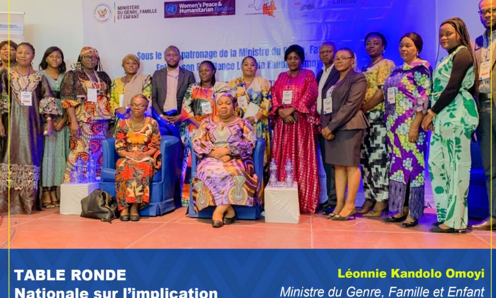 RDC : Léonnie Kandolo (ministre du Genre): «Les femmes sont à 80% ...